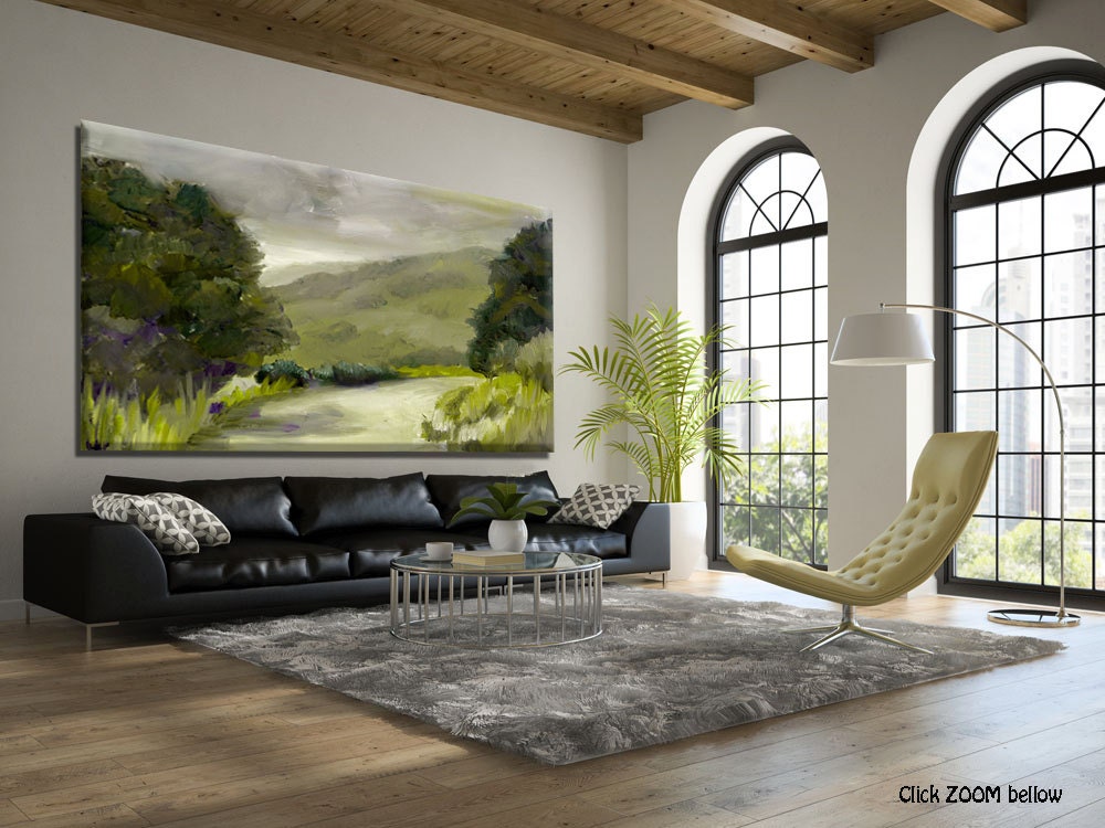Extra Large Landsacpe Wall Art, Canvas Wall Art for Living Room, Big ...
