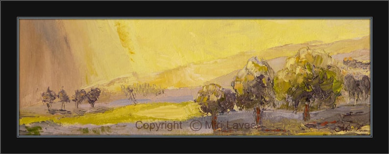 Landscape Painting Large Horizontal Wall Art Oil Painting - Etsy