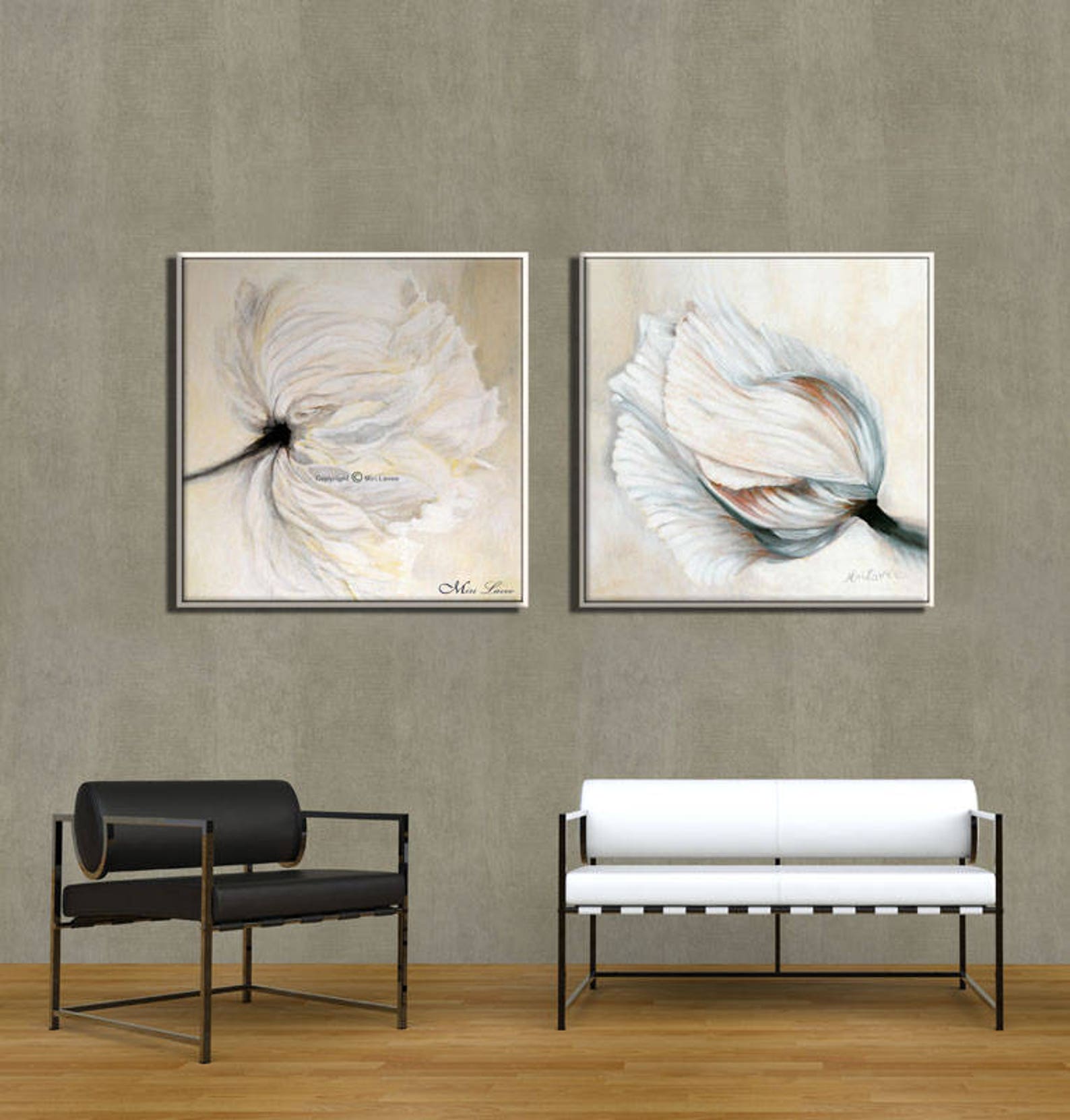 Wall Art Set Large Wall Art Canvas Art Set Modern Canvas - Etsy