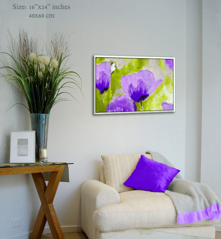 Flowers Painting Large Painting Flower Oil Painting - Etsy