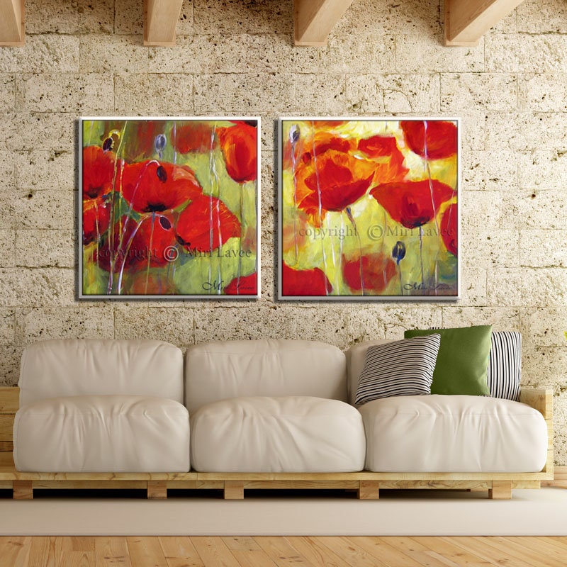 Colorful Painting, Wall Art Set, Colorful Wall Art, Vivid Art, Vibrant ...