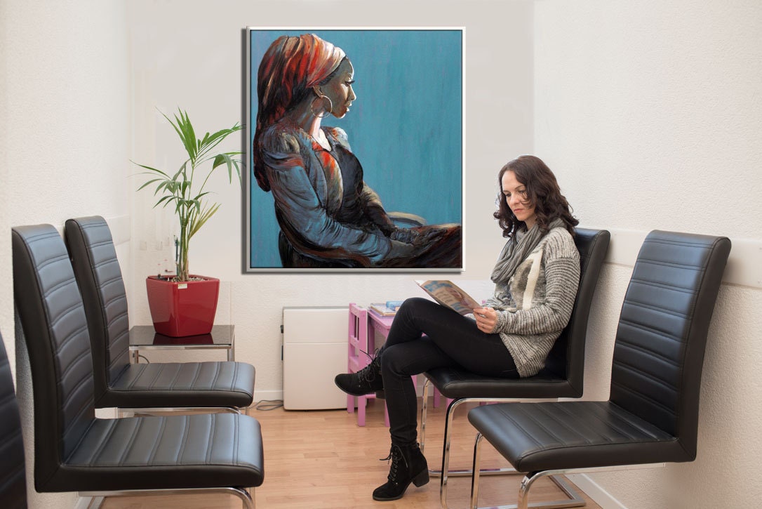 Canvas Wall Art, Large Prints, Figure Art, Figurative Art, Canvas Print ...