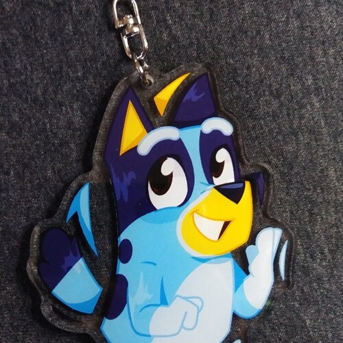 Bluey Keychain - Etsy