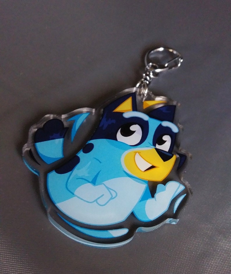PREORDER Bluey Keychain - Etsy