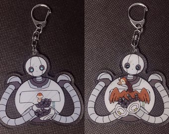 The Wild Robot Die Cut Vinyl Sticker | Roz and Brightbill Decal ...