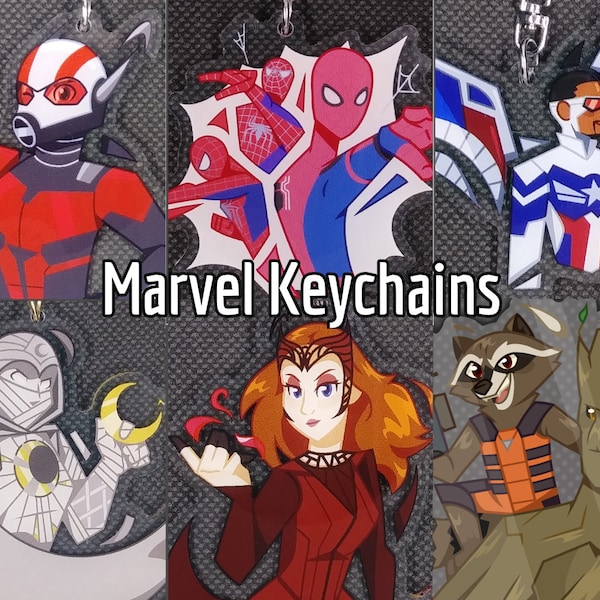 Marvels Charm - Etsy