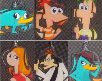 Perry the Platypus Phineas and Ferb Disney Iron on Patch - Etsy