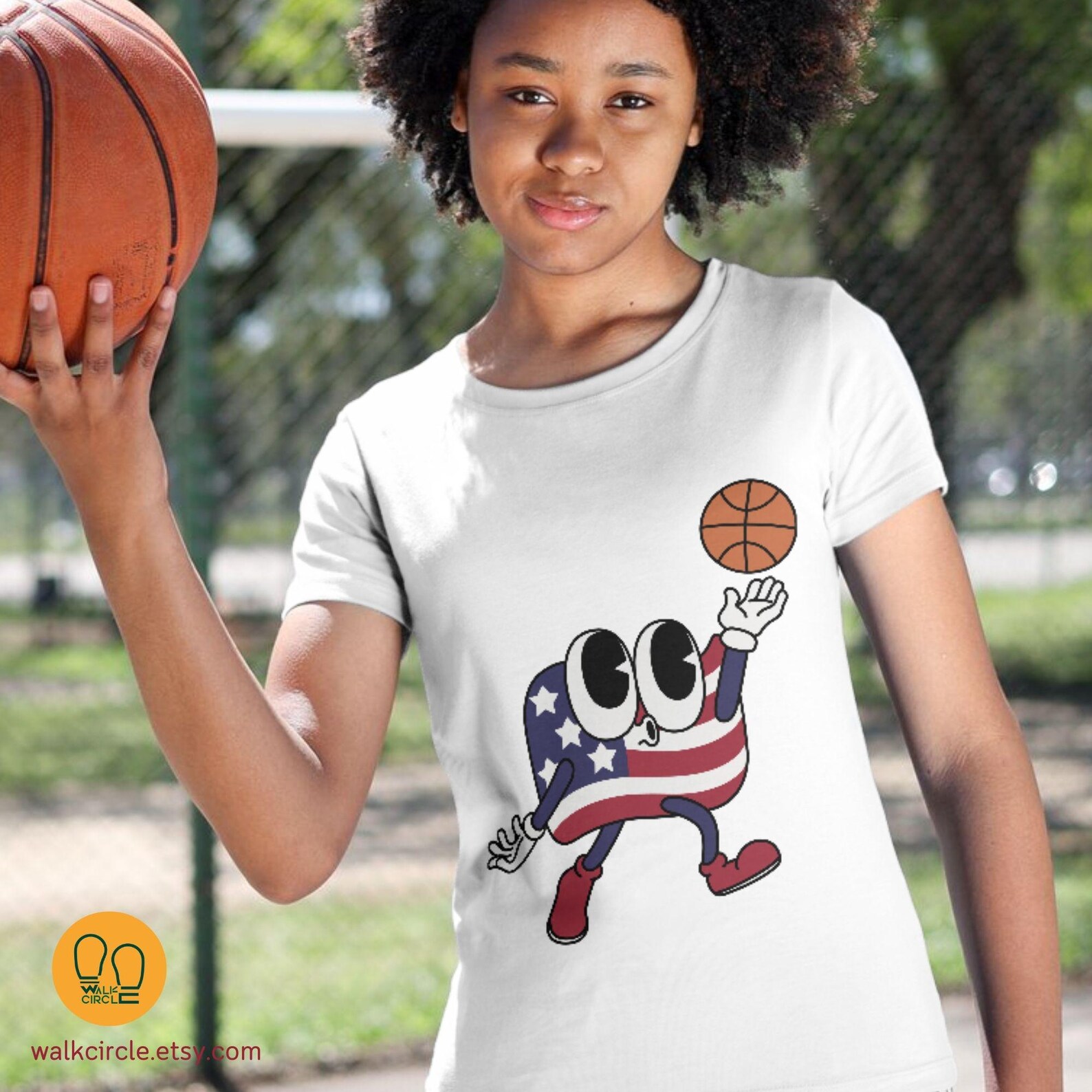 Retro USA Flag Cartoon Characters 4th of July Clipart Vintage Patriotic ...