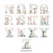 Easter Bunny, Easter Alphabet, Alphabet Watercolor, Easter Eggs Png ...
