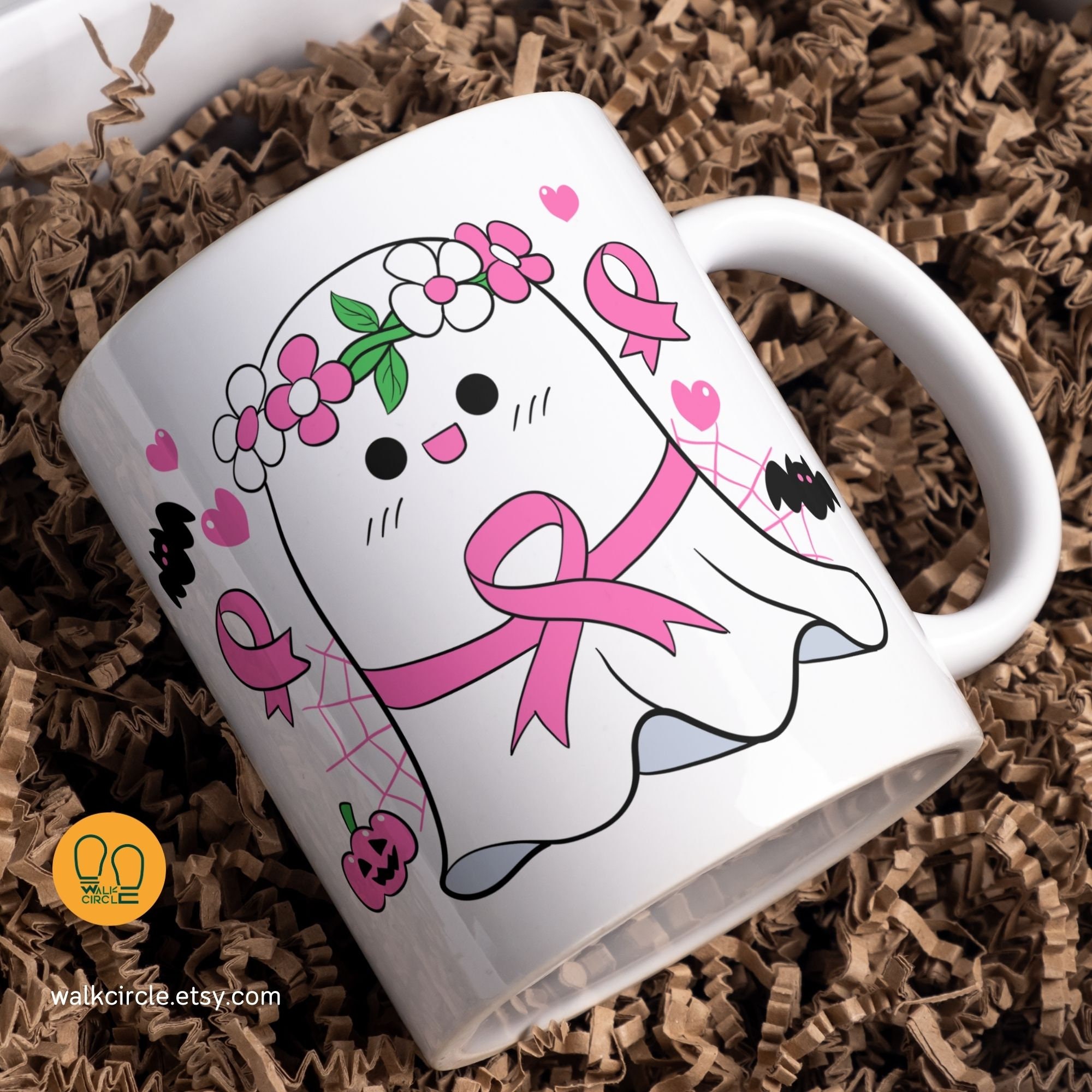 Breast Cancer Ghost Groovy Png, Breast Cancer Png, Breast Cancer ...