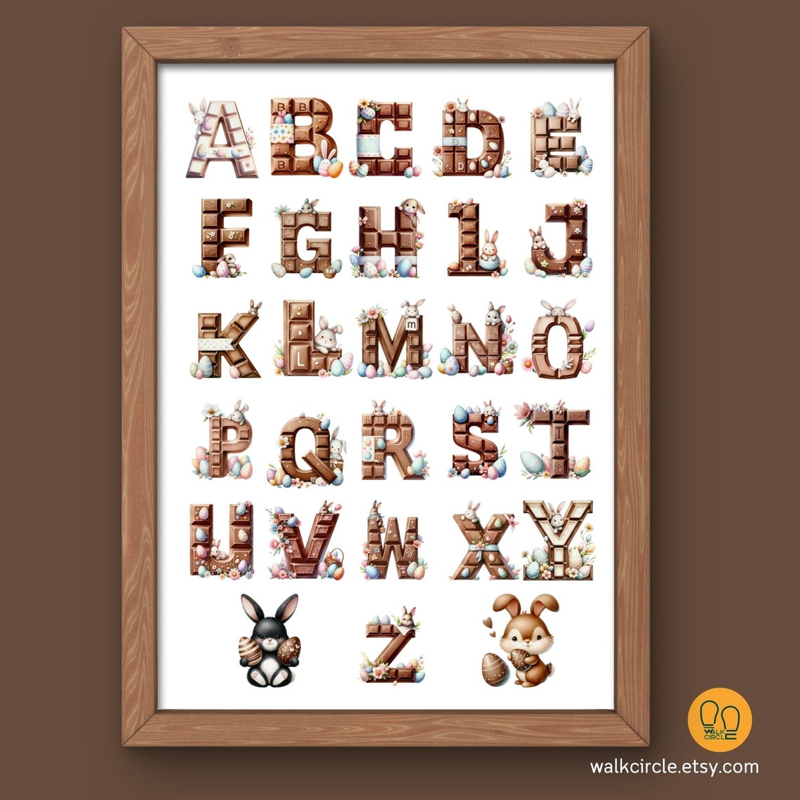 Easter Bunny, Easter Alphabet, Alphabet Watercolor, Easter Eggs Png ...