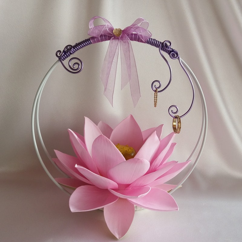 Unique Wedding Ring Holders - Etsy