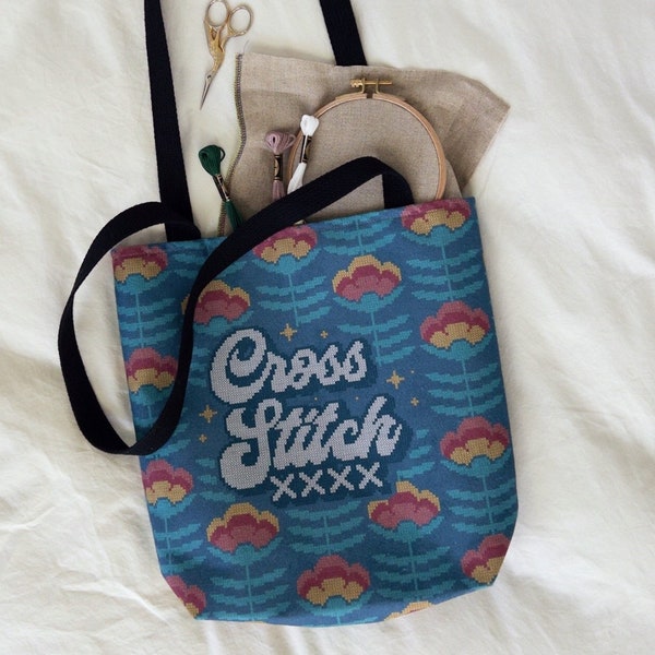 Stitch on Tote Bag - Etsy