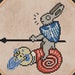 Jousting Rabbit Cross Stitch Pattern - Etsy
