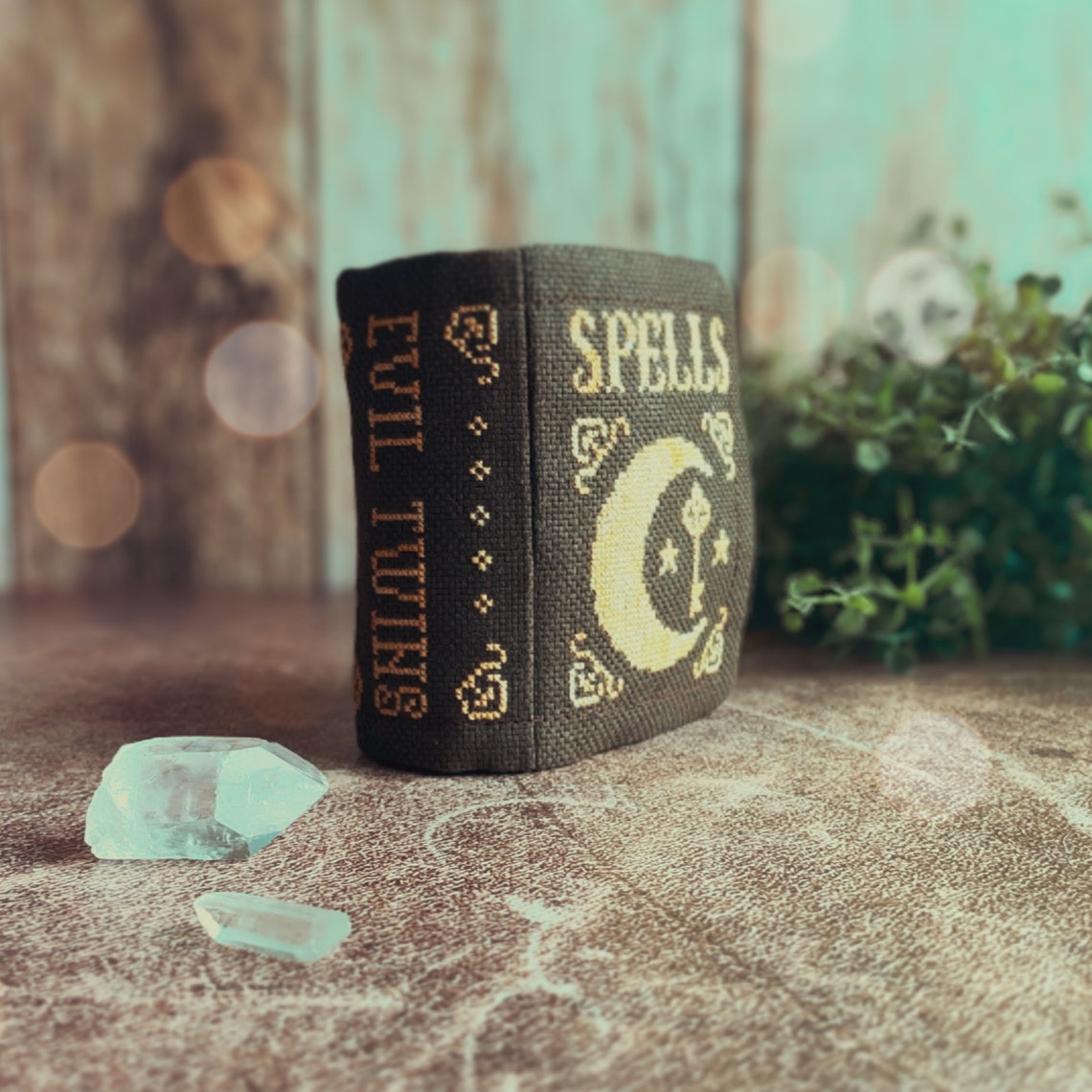 Book of Spells Pincushion Cross Stitch Pattern | Etsy