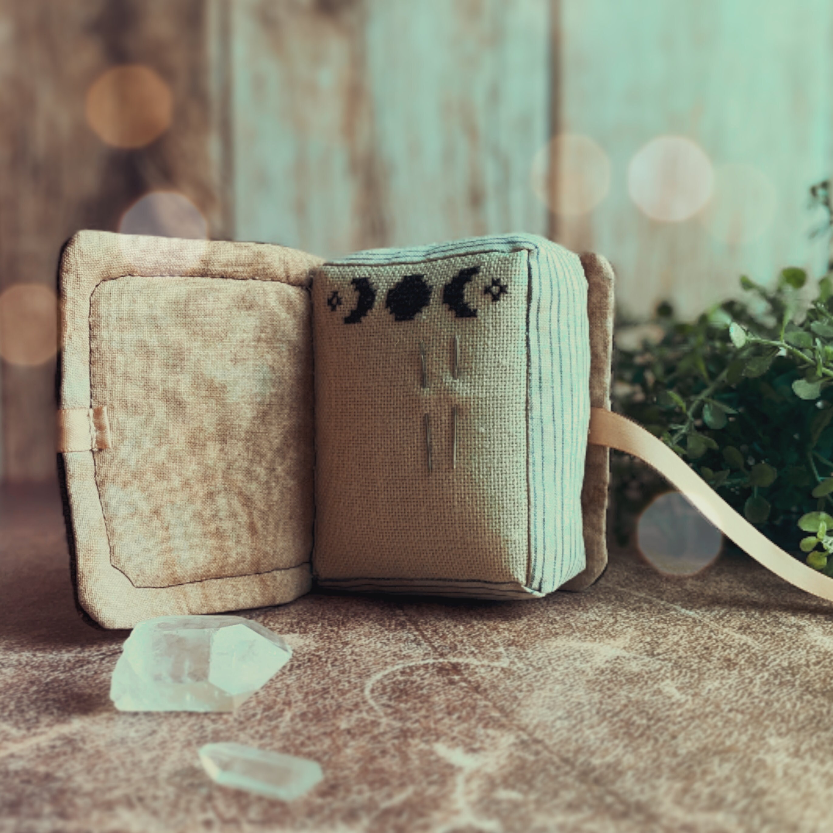 Book of Spells Pincushion Cross Stitch Pattern - Etsy