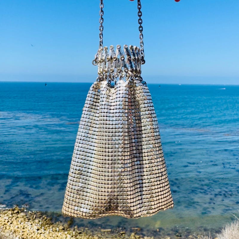 Vintage Mesh Purse - Etsy