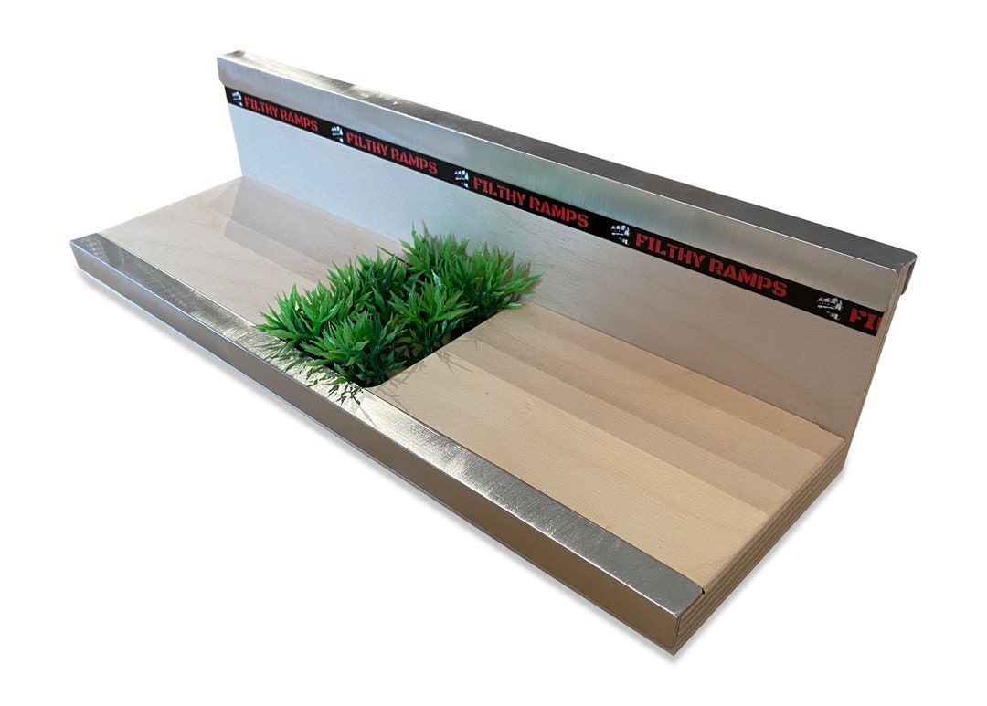 Filthy Fingerboard Ramps: Zuma 50/50 Split Planter Box, Wood ...