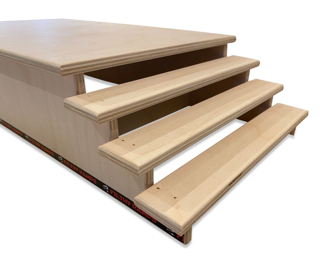 Filthy Fingerboard Ramps: Bleacher 4 Stair Set - Etsy
