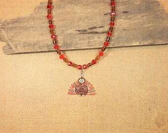 Turkey Pendant | Etsy