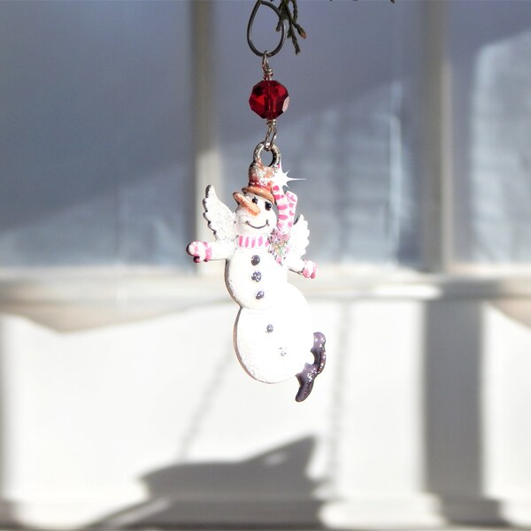 Angel Snowman - Etsy