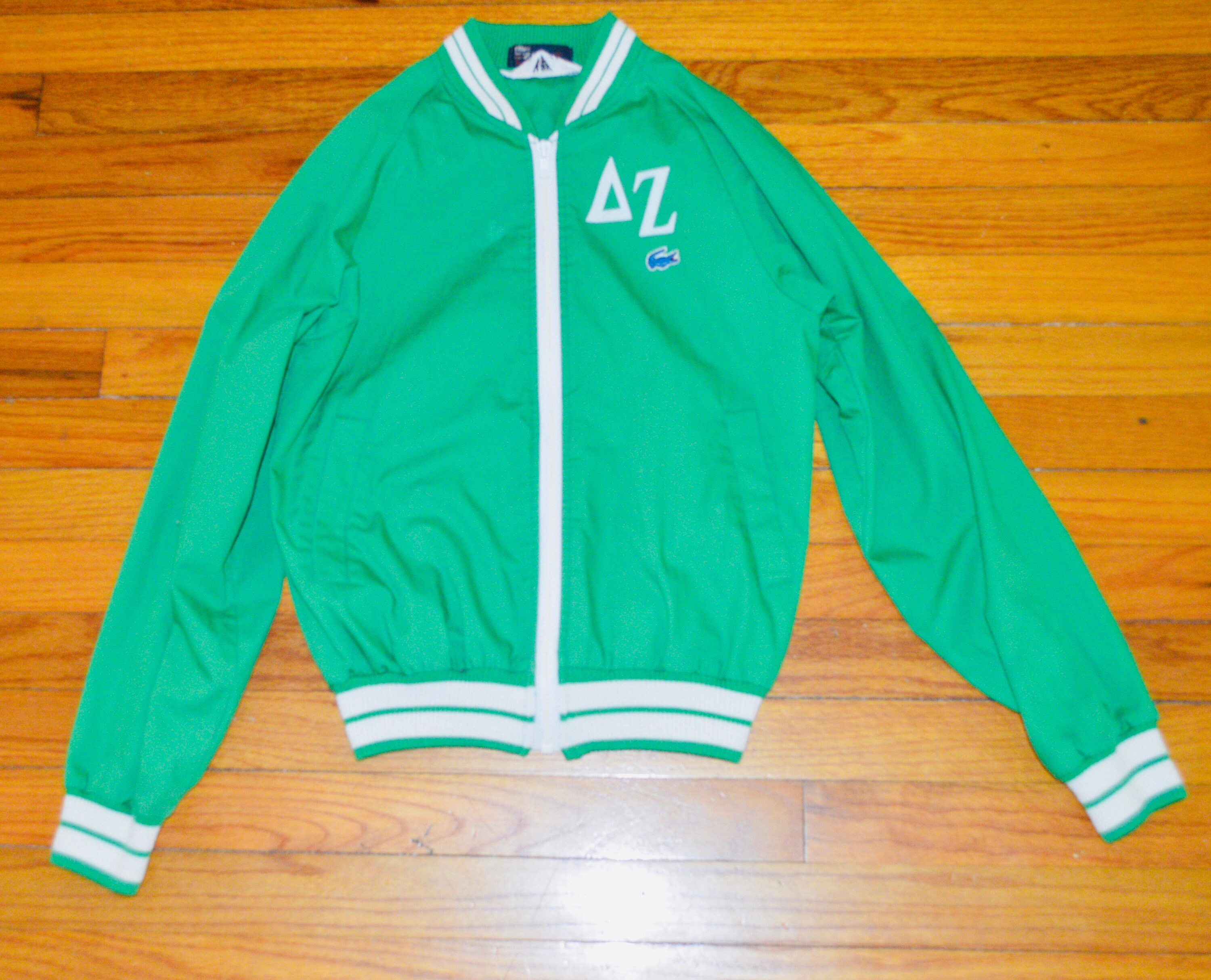 Vintage 70's IZOD Lacoste Full-zip Training Track Tour Jacket Size 18 ...