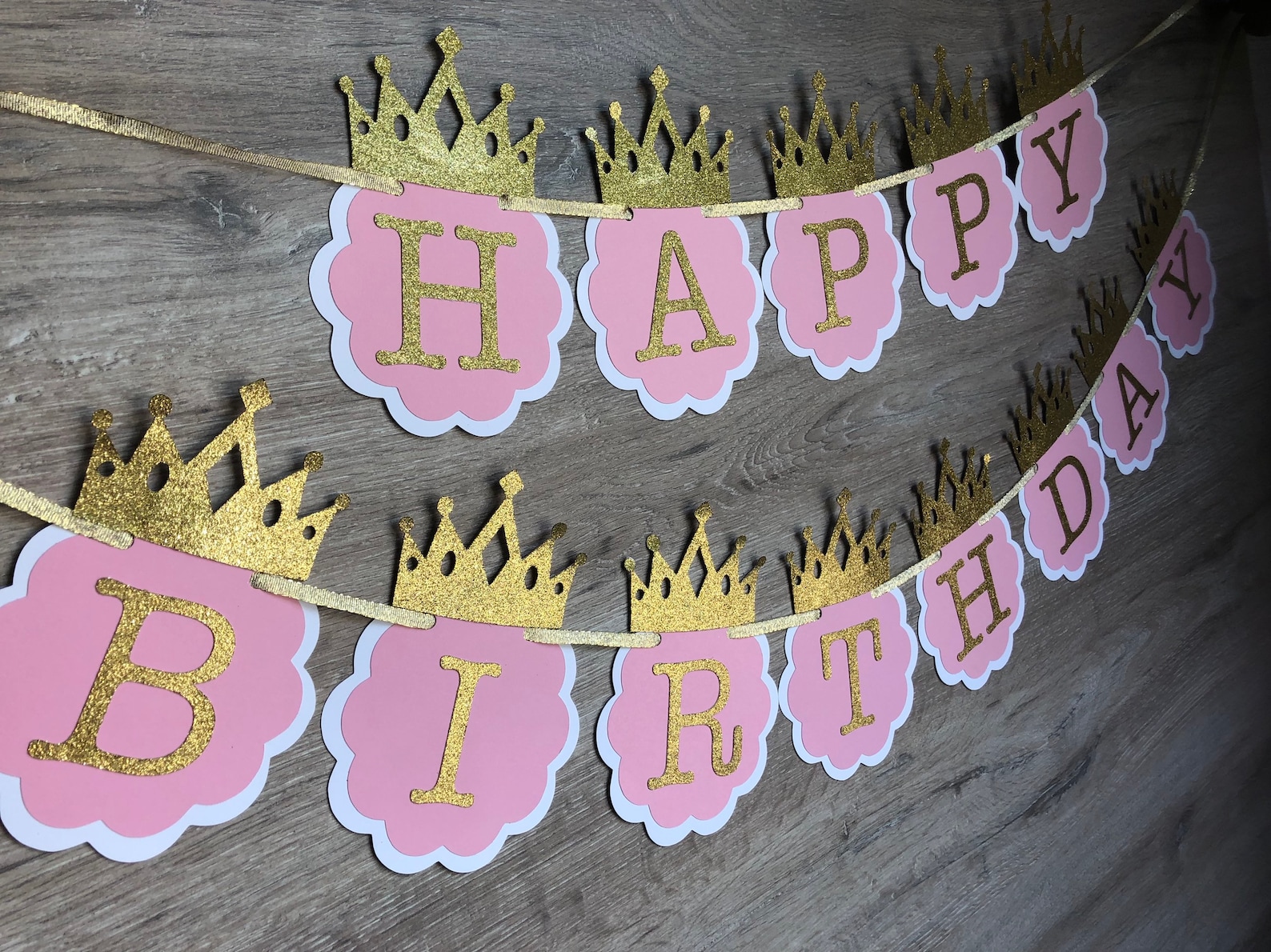 Princess Birthday Decorations. Princess Birthday Banner. Princess ...