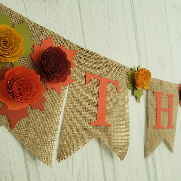 Thanksgiving Banner - Etsy