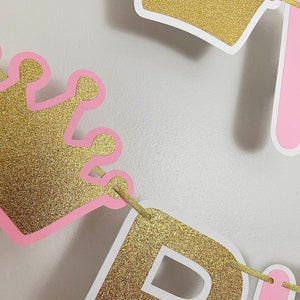 Princess Birthday Decorations, Princess Birthday Banner, Princess ...