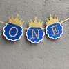 Royal Prince Birthday Banner, Royal Blue and Gold Birthday Party - Etsy