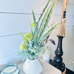 Coastal Flower Centerpiece, SMALL Coastal Arrangement, Coastal Floral ...