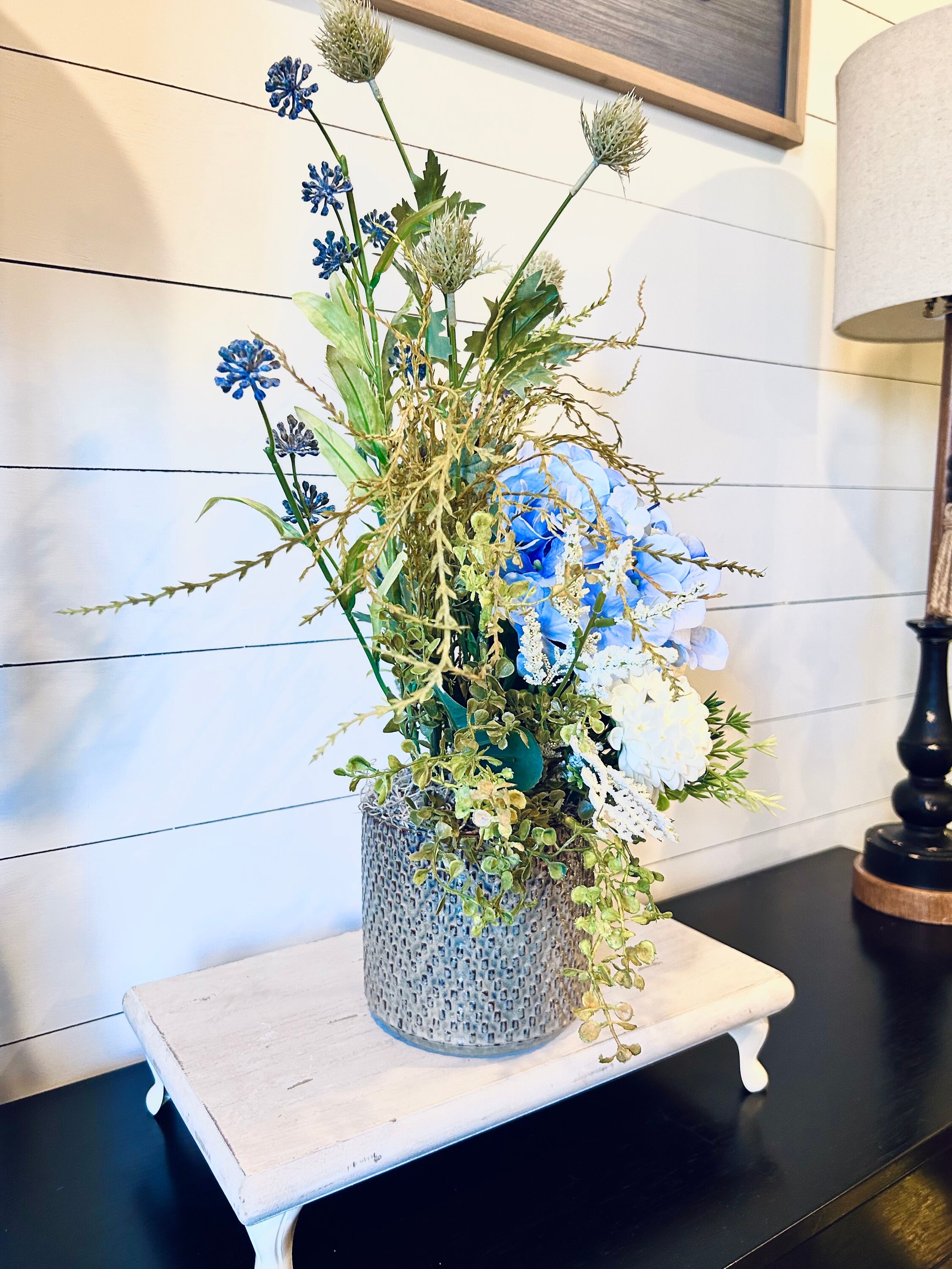 Coastal Centerpiece, Nautical Flower Centerpiece, Coastal Flower ...