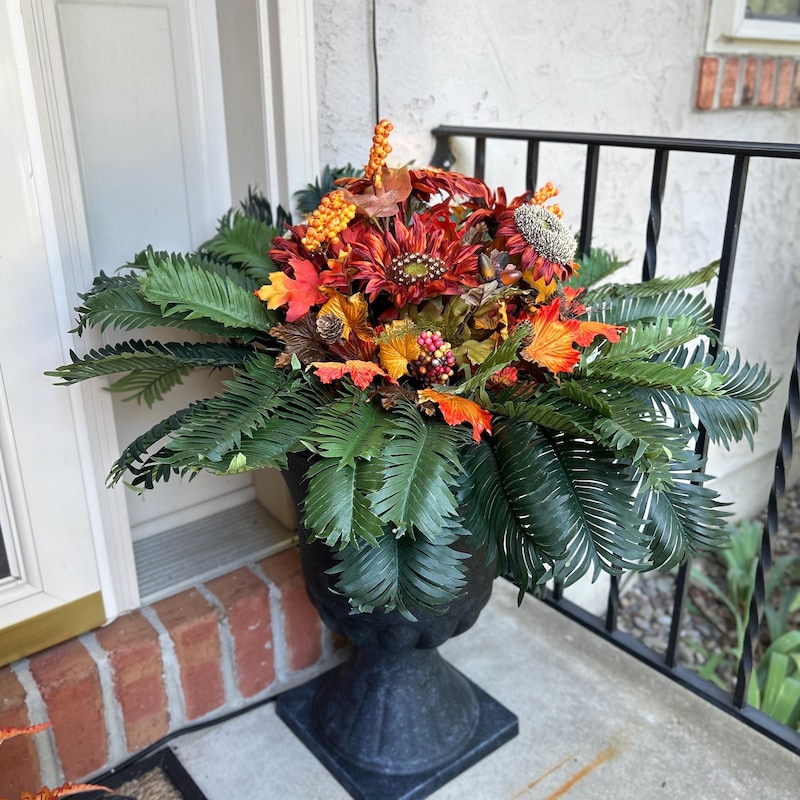 Fall Urn Filler Outdoor - Etsy