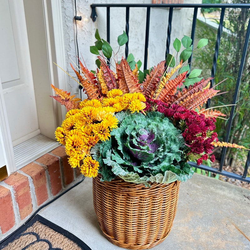 Fall Urn Filler Outdoor - Etsy