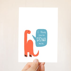 Dinosaur Pun Greeting Card Set – Printable DIY Cards (5x7) - Etsy
