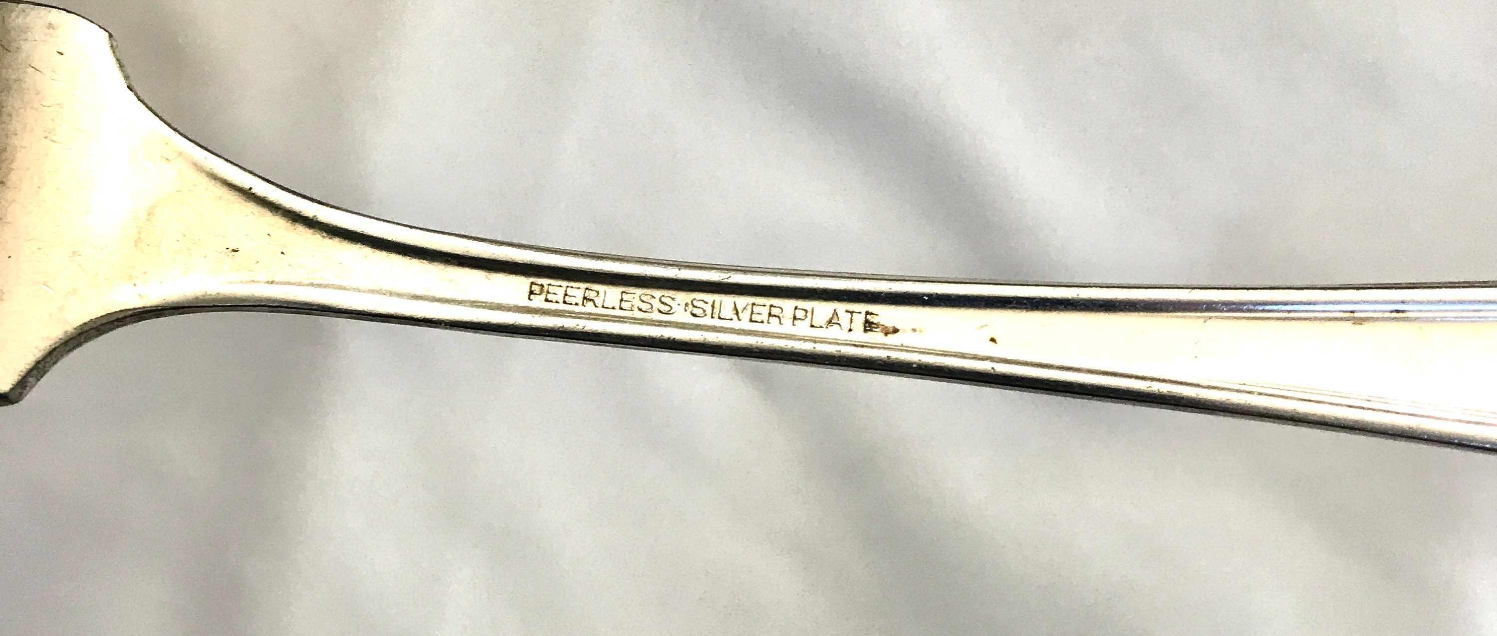 Vintage Peerless Silver Plate, Dinner Fork - Etsy