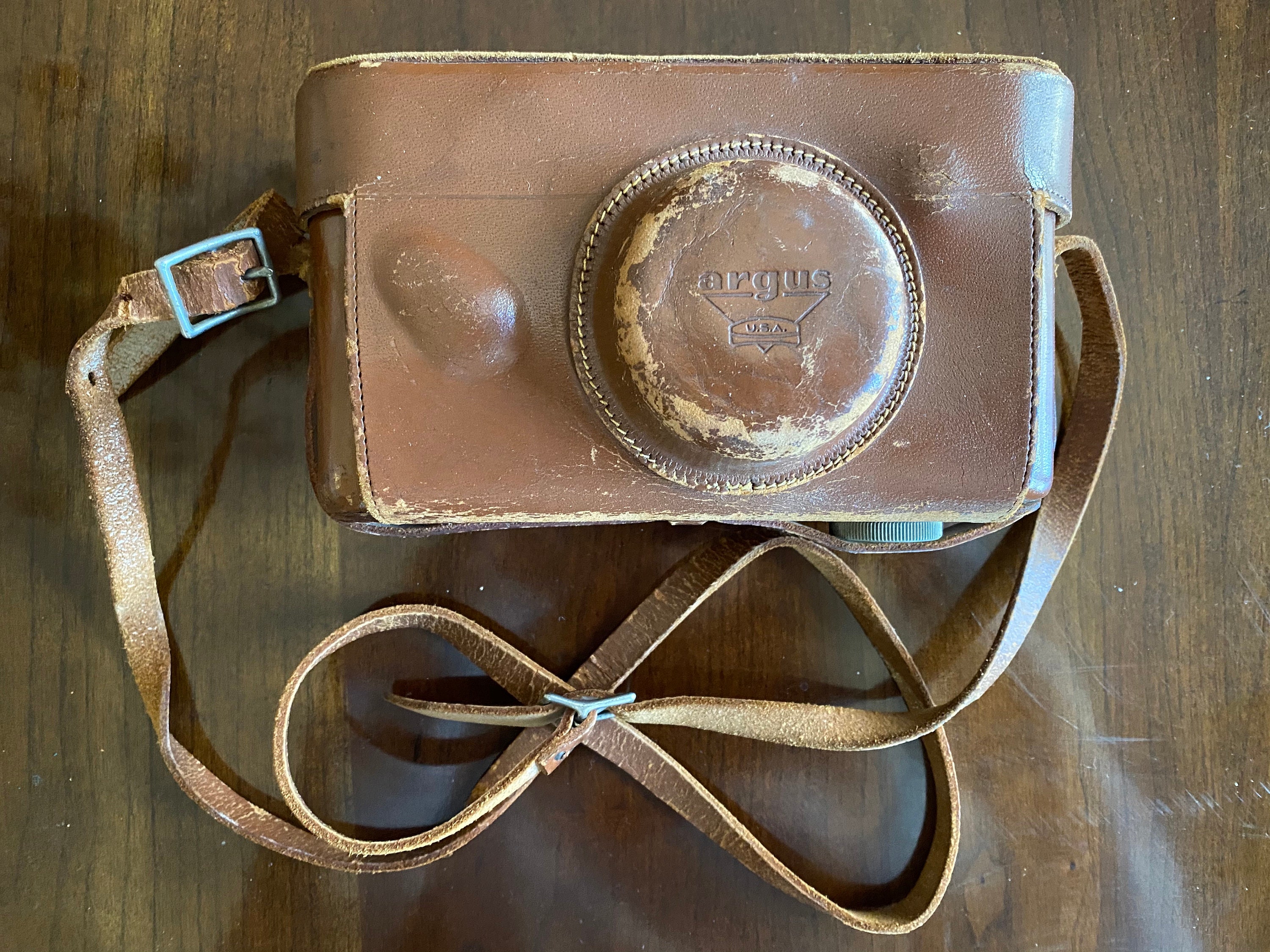 Vintage Argus Model C3 Camera [leather Case + Manual] - Etsy