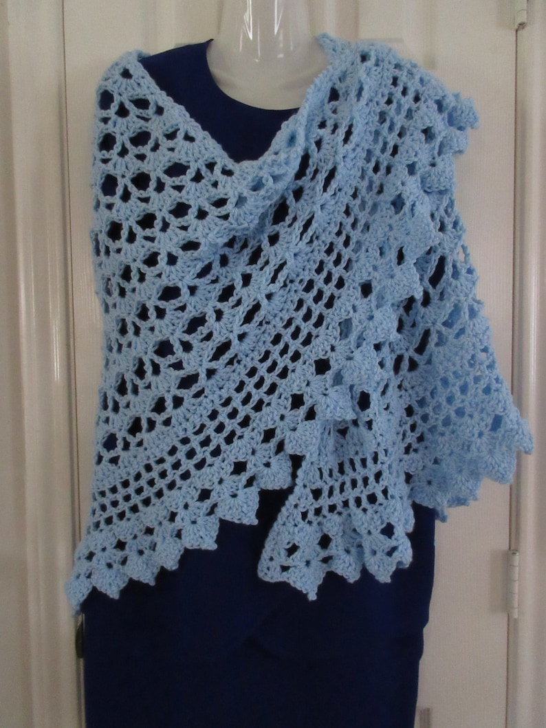 Crochet Pattern: Sea Shells Crochet Shawl - Etsy