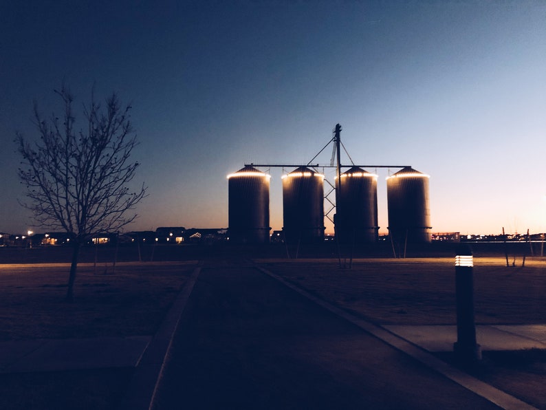 Print Silo Gilbert Arizona, Phoenix Print Landscape Photograph, Fine ...