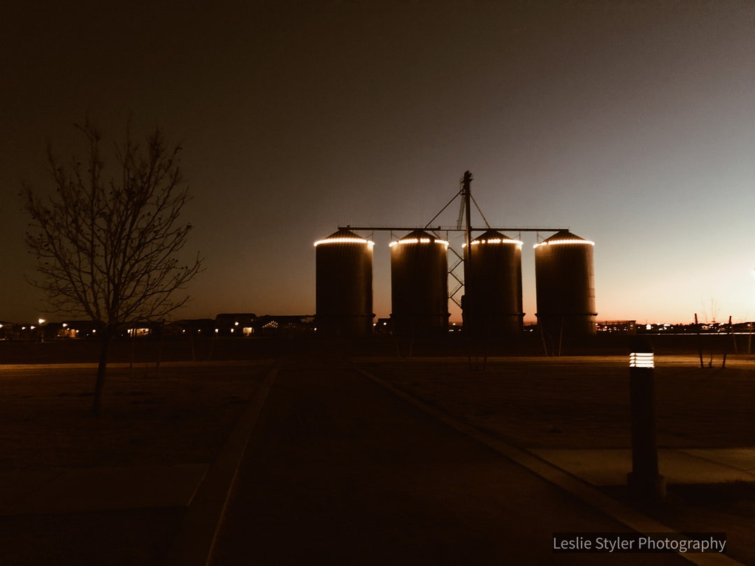 Print Phoenix Arizona Silo, Landscape Photograph, Fine Art Photography ...