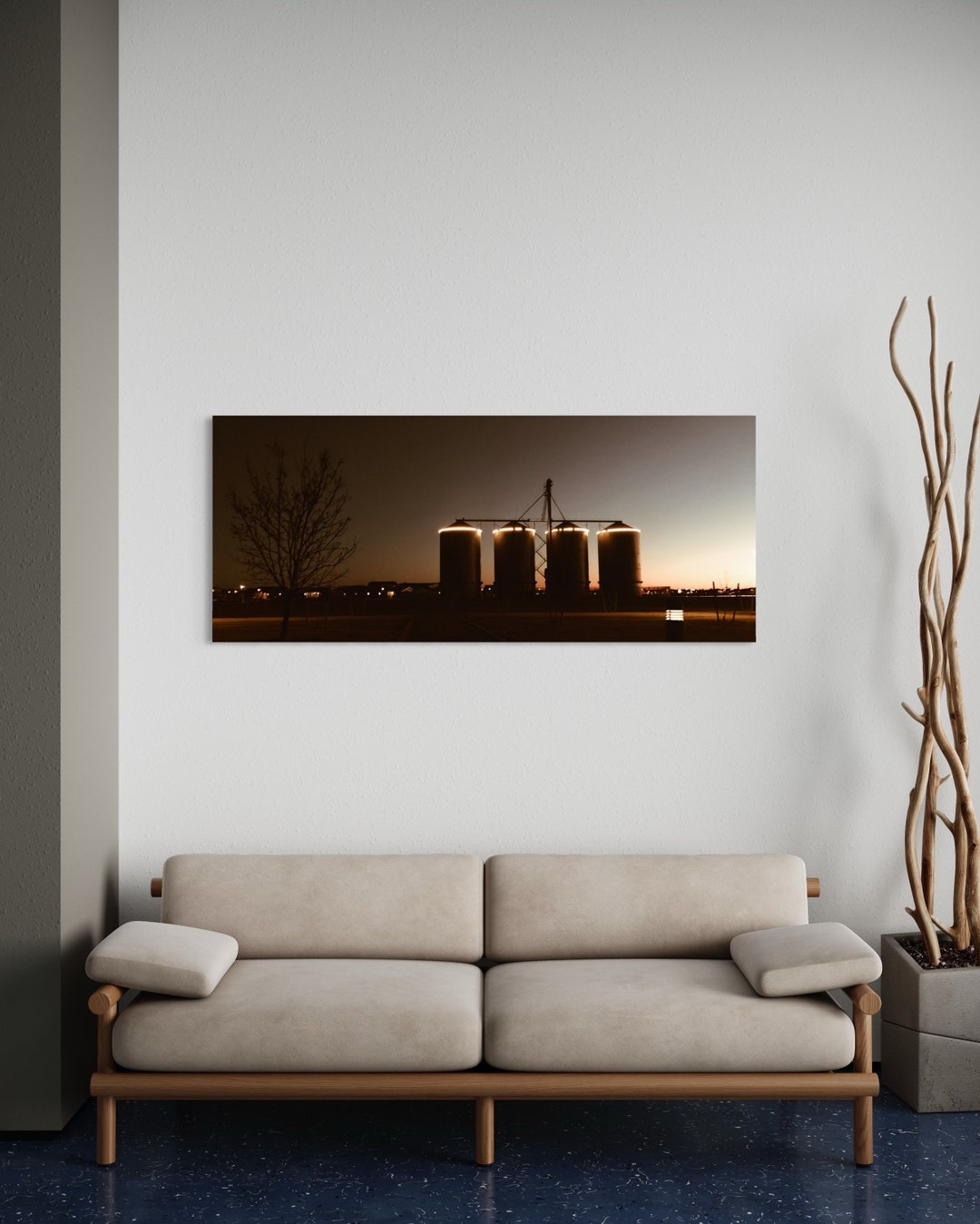 Canvas Photography Phoenix Arizona Silo , Canvas Art Landscape ...