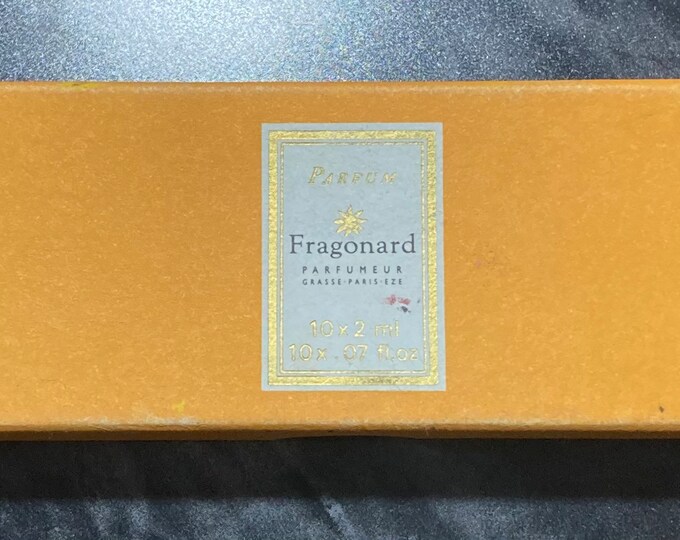 Womens Fragonard Perfume 8x2 Ml Bottles Baroque Eclat Capucine Miranda ...
