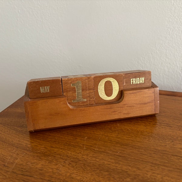 Block Calendar - Etsy