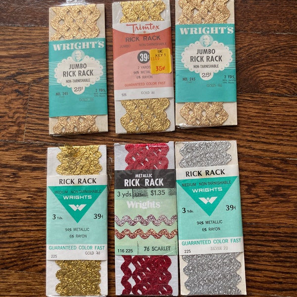 Gold Rick Rack - Etsy