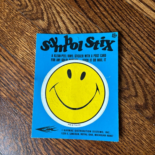 Vintage Smiley Face - Etsy