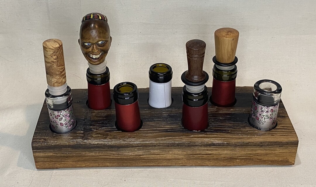 7 Bottle Stopper Display Stand - Historic Pickle Vat- Limited Edition ...