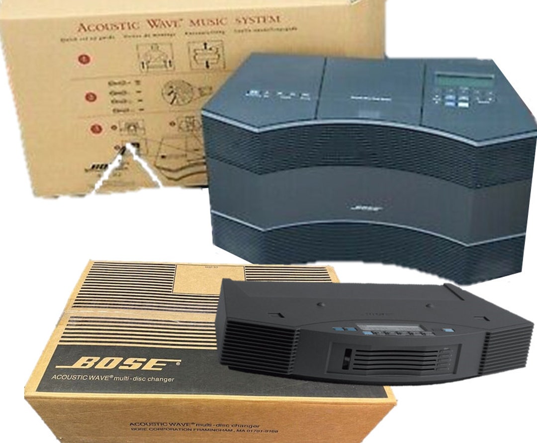 Brand New Vintage Bose Acoustic Wave Music System CD-3000 With 5-CD ...
