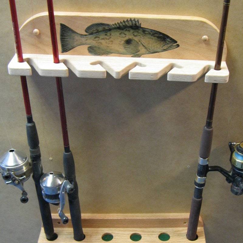 Fishing Rod Wall Mount - Etsy