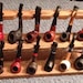 Solid Oak Pipe Display Stand - Etsy