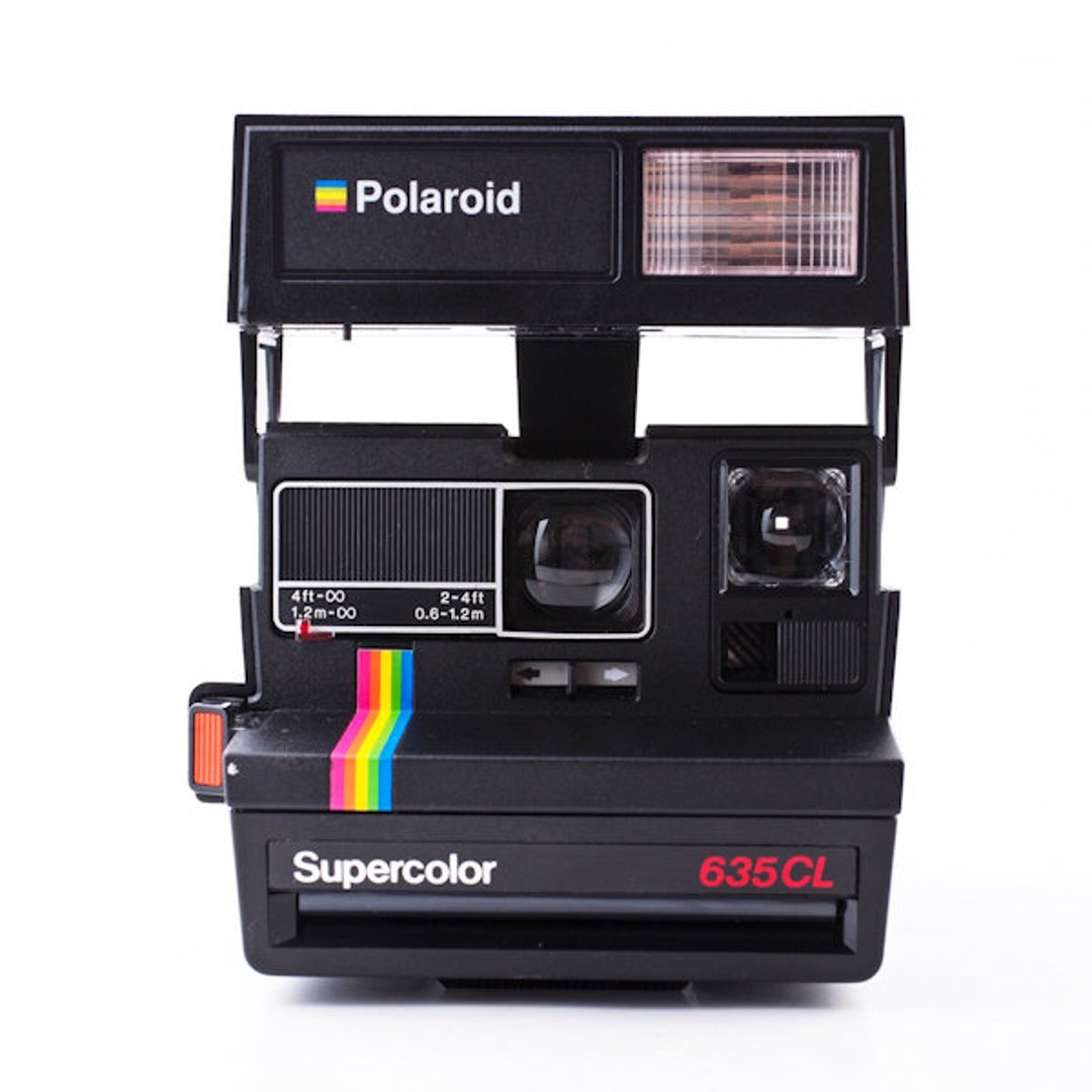 Custom Polaroid 635 CL, Polaroid 600 Type, Rainbow Polaroid, Instant ...